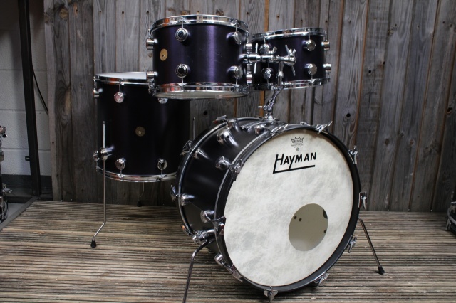 Hayman Vibrasonic Showman in Midnight Blue rustydrums.co.uk