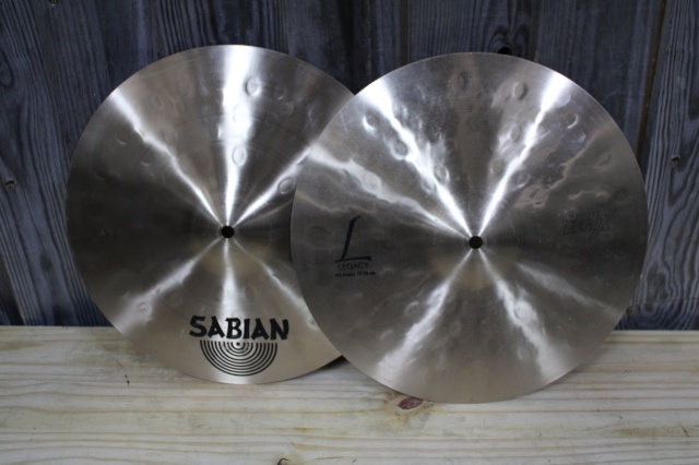 Sabian Legacy Hi-Hats 14" 834g 1152g rustydrums.co.uk