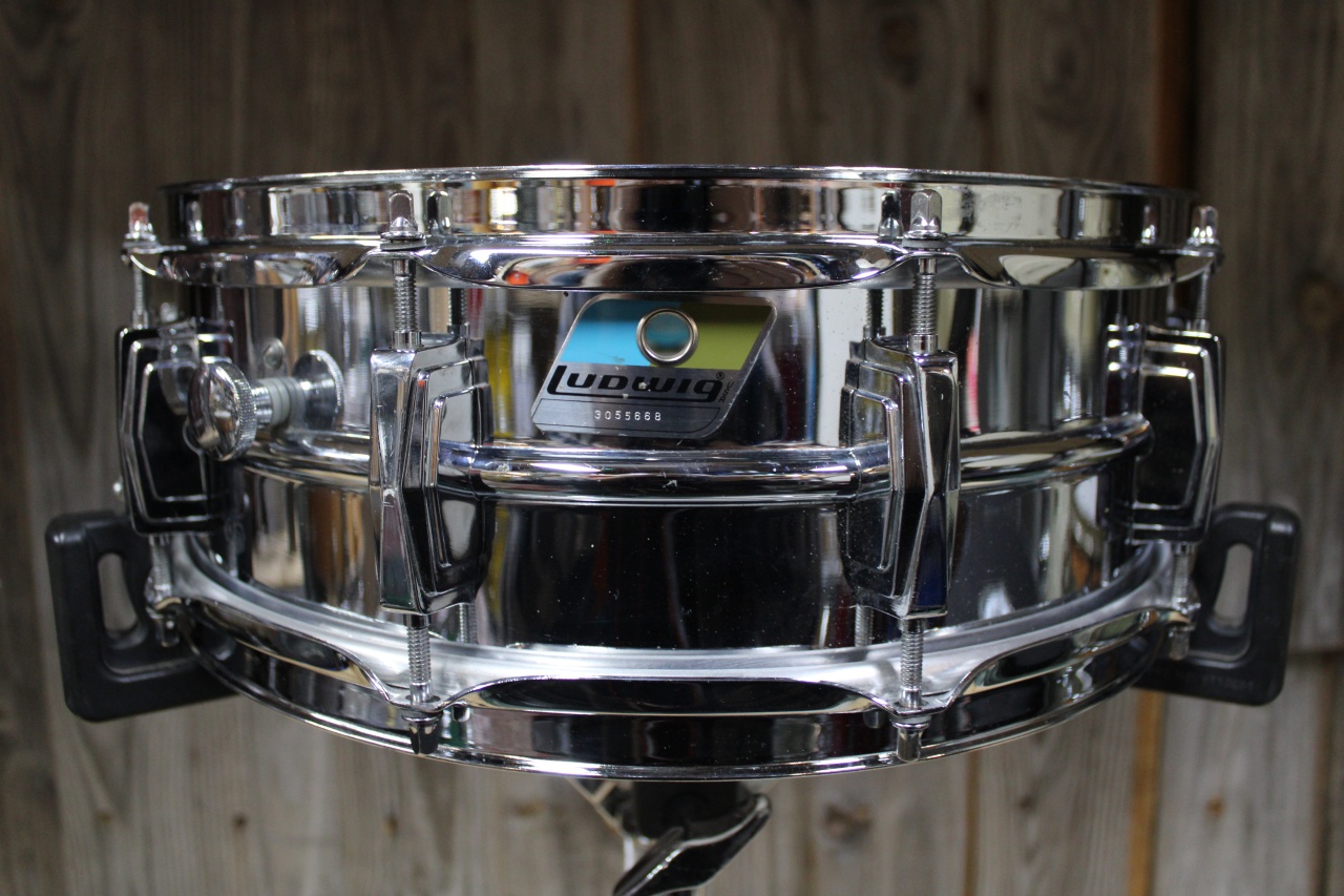 Ludwig late 70's Supraphonic 400 Sn 3055668 rustydrums.co.uk