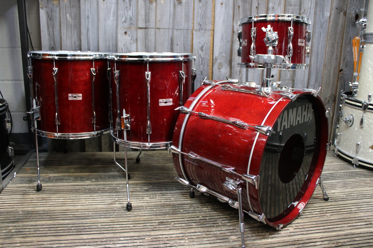 Yamaha 9000 Recording Custom 22,13, 16,18 and Cherrywood rustydrums.co.uk